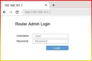 192.168.101.1 - Login Admin - TechNewzTOP